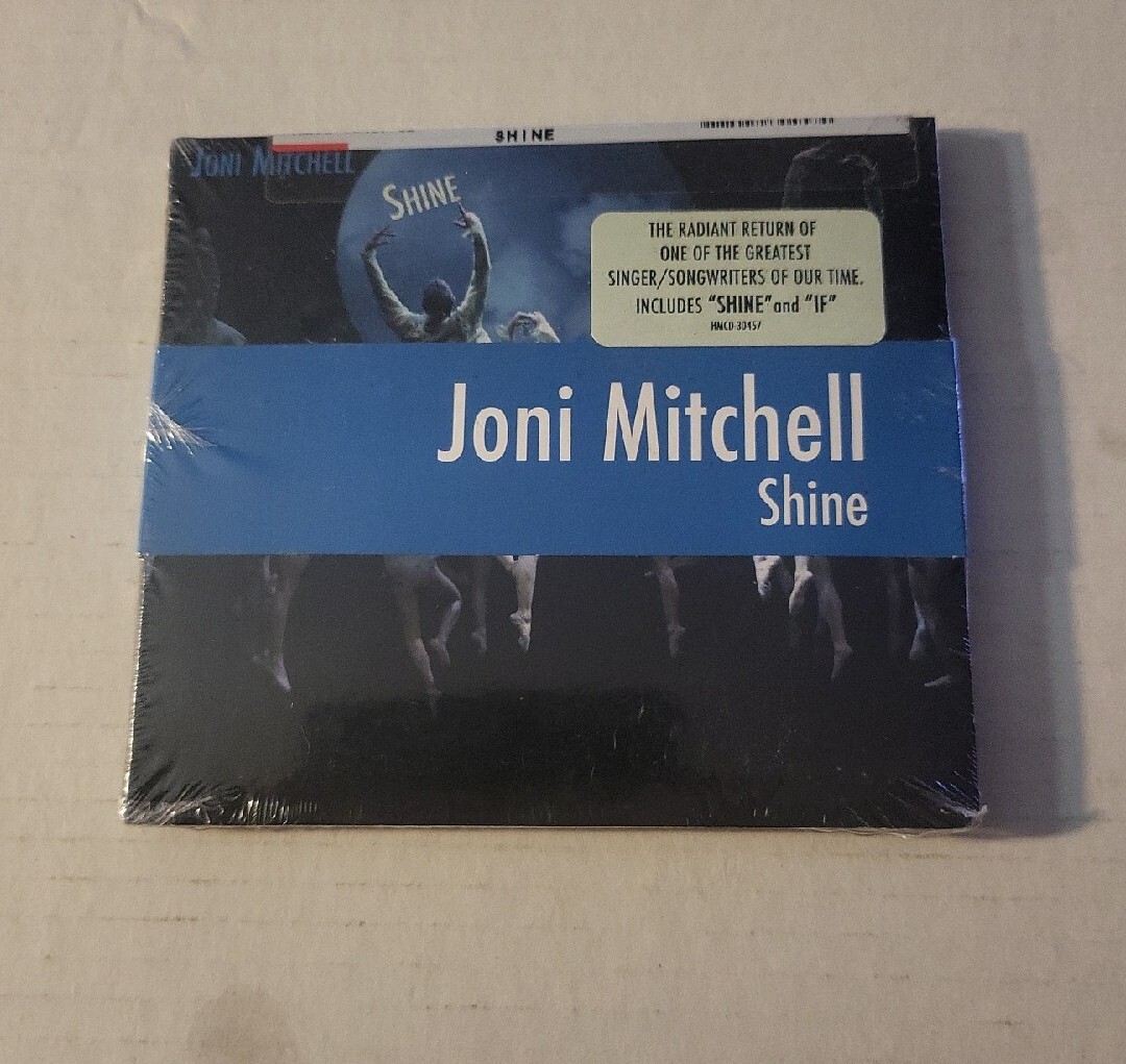 JONI MITCHELL SHINE NEW SEALED CD Hype Sticker Title Band 2007 ...