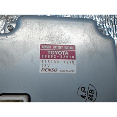 Toyota Battery Voltage Sensor 89892-52010 Aqua Prius Hybrid Denso ...