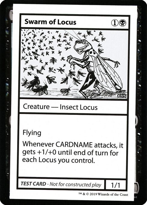 Swarm of Locus (No PW Symbol) Mystery Booster: Convention Edition ...
