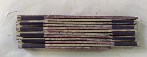 Vintage Stanley Folding Wood Rule No. X226 Stanguard four way extension ...