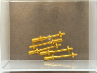 LEGO Parts - Pearl Gold Minifigure, Utensil Ski Pole 3L - No 90540 ...