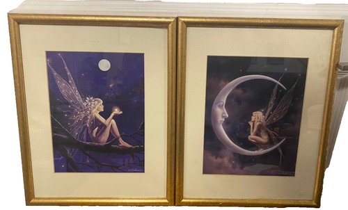 David Delamare Fairy Prints Matted & Framed | eBay