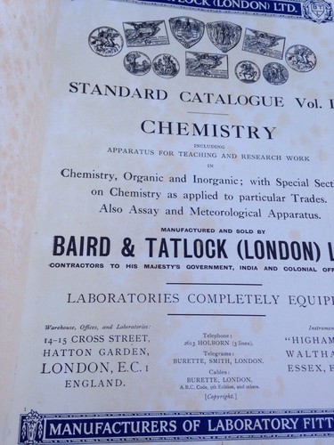 Lab Equipment Catalog Vintage Laboratory Science Huge! 1950'S Supplies ...