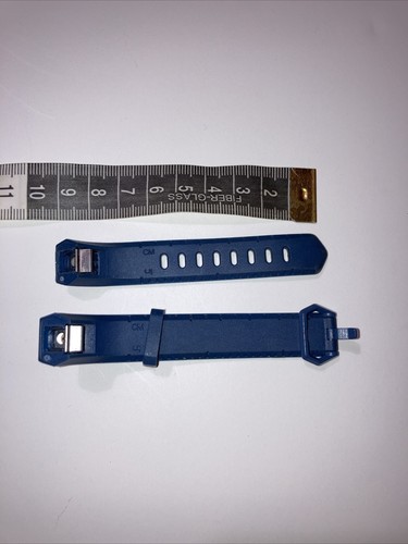 New Fitbit ALTA HR small blue Silicone Replacement Band. | eBay