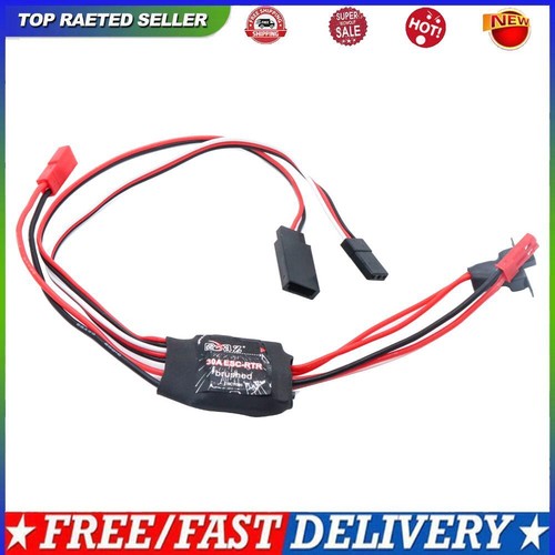 RC Mini 30A ESC 2-4S Brushed ESC Electric Speed Controllers Brush ...