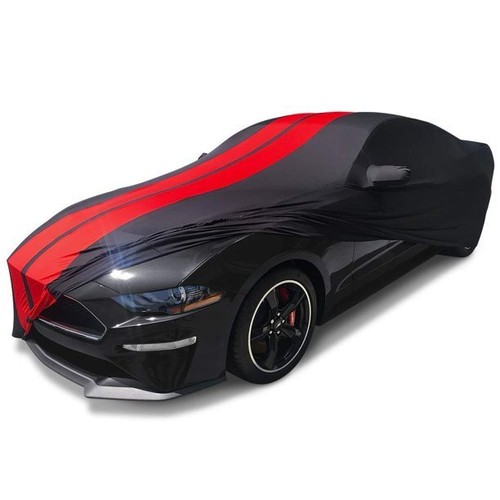 For 2010-2022 Ford Mustang Indoor Car Cover Stretch Satin Dust-proof ...