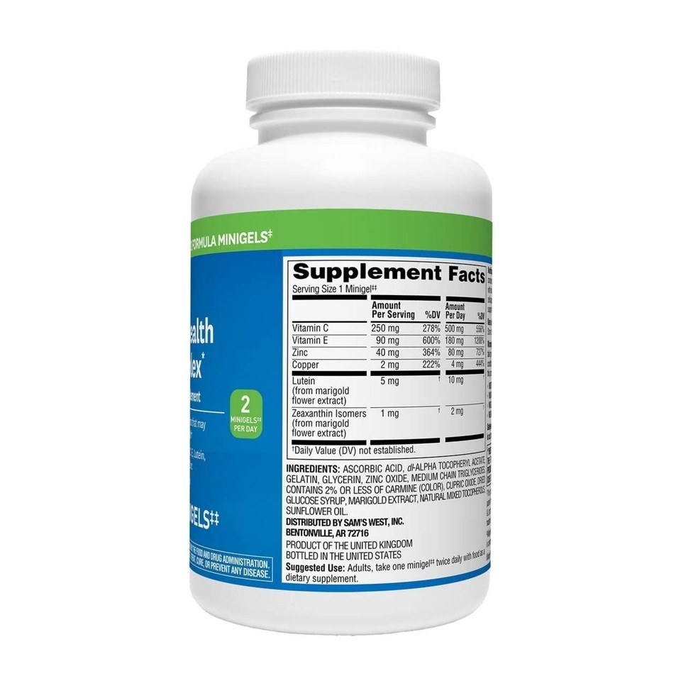 Member's Mark Advanced Eye Health Complex Softgels (210 ct.) | eBay