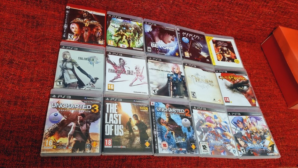 PS3 GAME LOT x15 Games Perfect Condition! - BUNDLE PlayStation 3 for ...