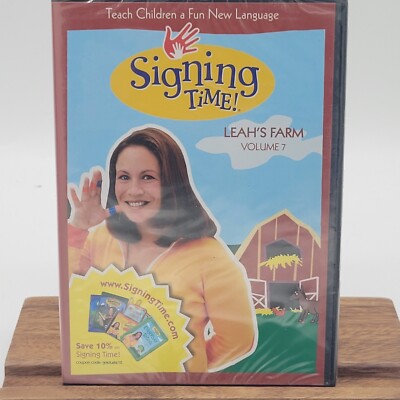 Brand New Sealed Signing Time ABC Signs Volume 5 & 7 DVD American ...