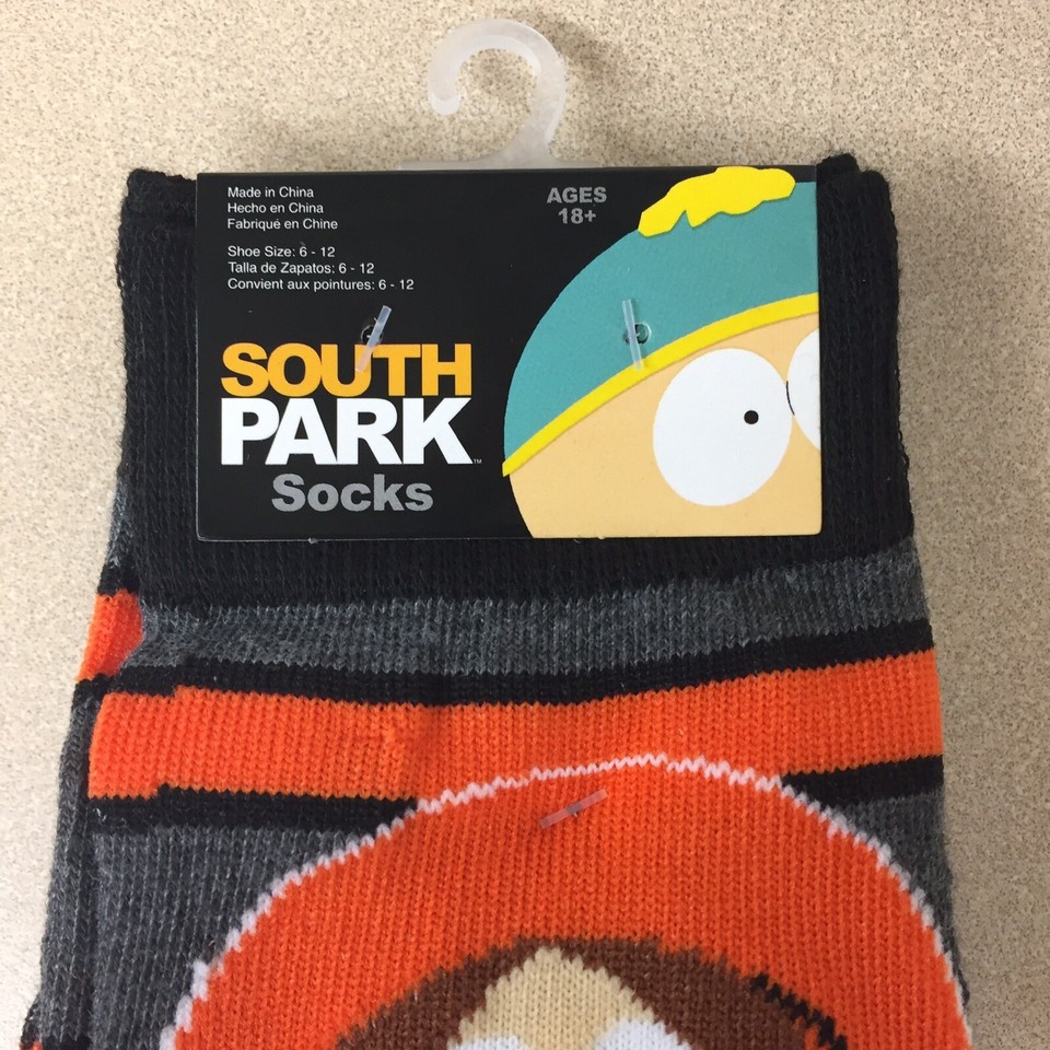 South Park 2 Pair Pack Unisex Novelty Crew Socks Size 6-12 New V26 | eBay