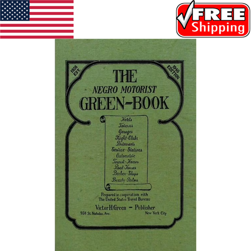 The Negro Motorist Green-Book Le Edition Travel Guide Original ...