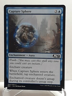 Capture Sphere 047/274 MTG Core 2021 New Blue Enchantment Common | eBay