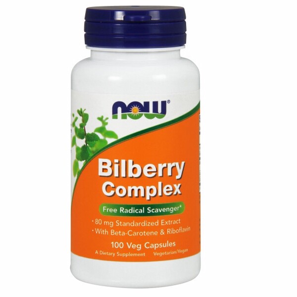 Bilberry Complex 80 mg 100 Caps By Now Foods | eBay