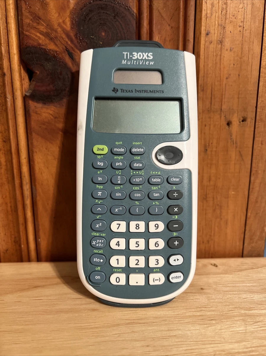 TI-30XS MultiView Scientific Calculator By Texas