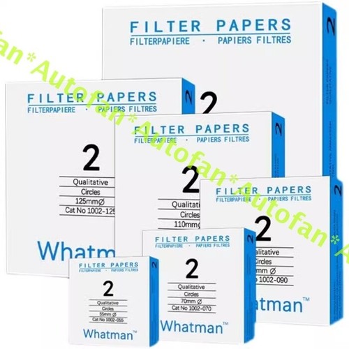 100pieces/box New Whatman No. 2 qualitative paper 8UM 1002-055 #jd ...