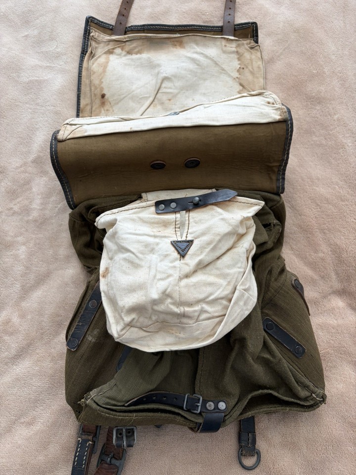 Original WW2 German Wehrmacht M39 Tornister - PONY FUR BACK PACK | eBay
