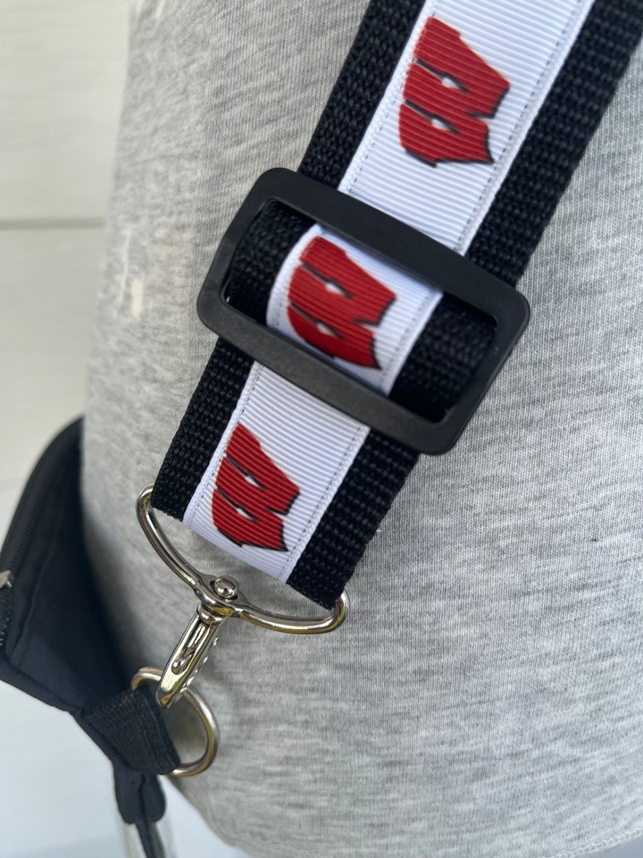 University of Wisconsin Purse Strap 46" Grad Alumni Gift 4 Her Mom Nana ...