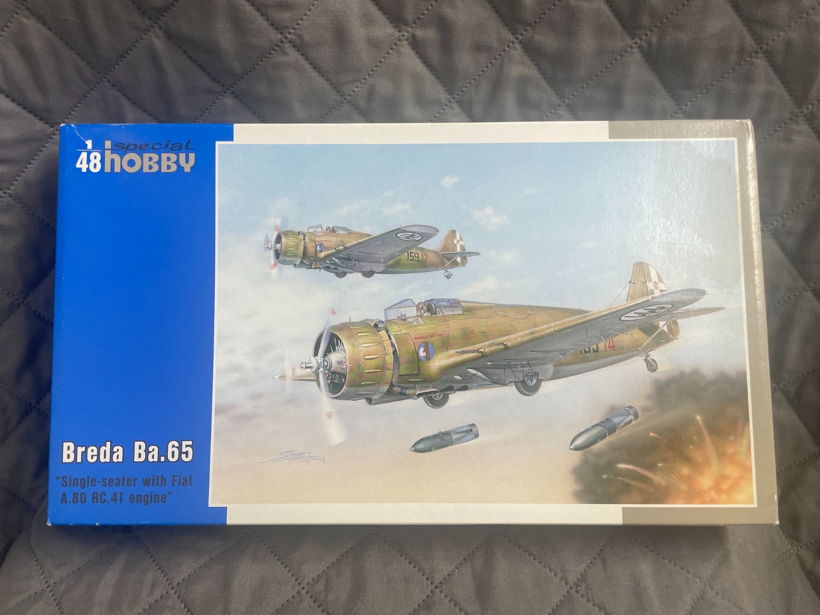 Special Hobby Breda Ba.65 Airplane Model Kit Single-Seater /Fiat Engine ...