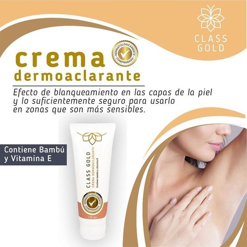Dermoaclarante Crema Tamaño Grande Class Gold Cosmetics Body Cream ...