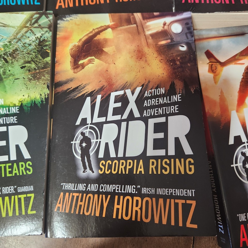 Alex Rider By Anthony Horowitz Book Set 1-10 Ages 9+ Walker Books | eBay