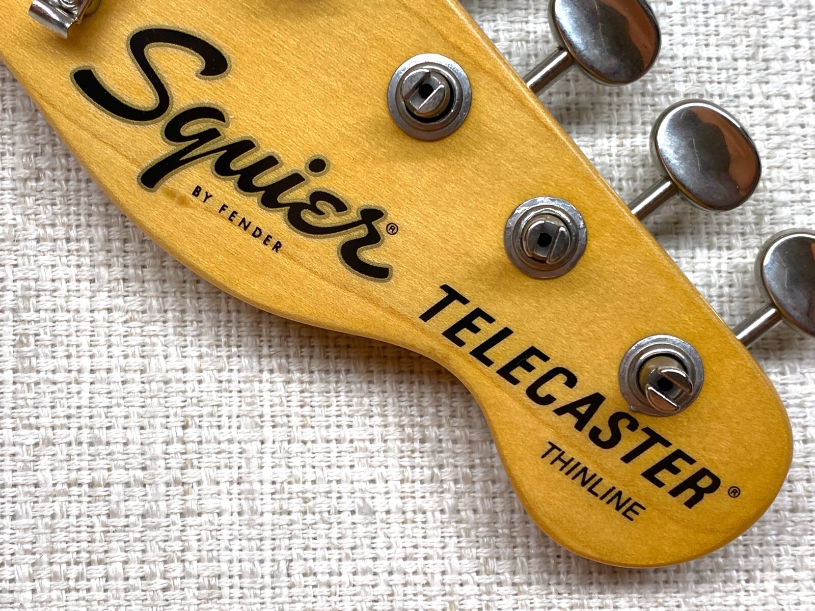 Genuine Fender Squier TELECASTER THINLINE NECK w/KEYS Maple Classic ...