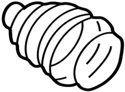 MR528709 Mitsubishi Boot kit, fr axle joint MR528709, New Genuine OEM ...