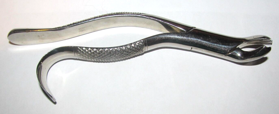 Hu-Friedy Dental Dentist Tool Lower Moler Forcers Stainless Germany ...