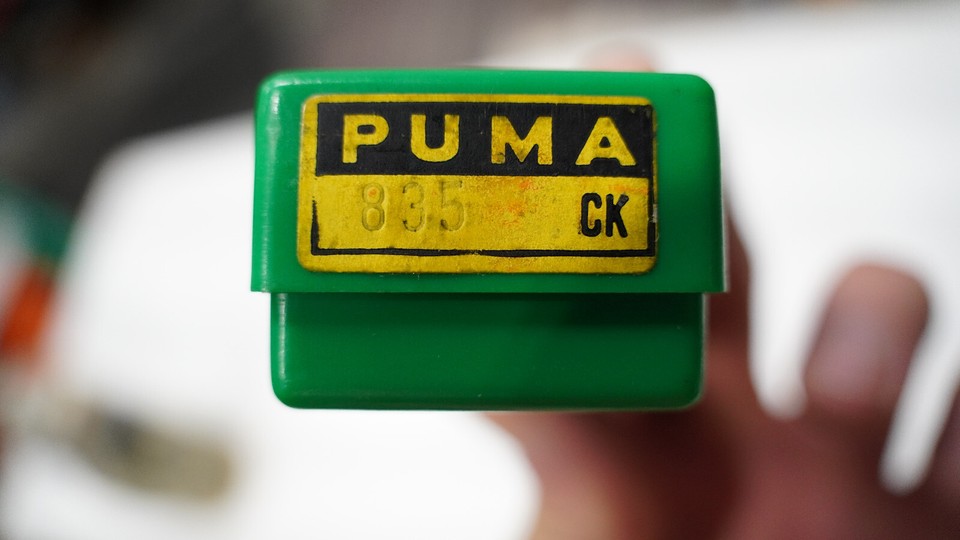 Puma knife Lugar Pistol 1974 75th Anniversary A.G. Russell Germany stag ...