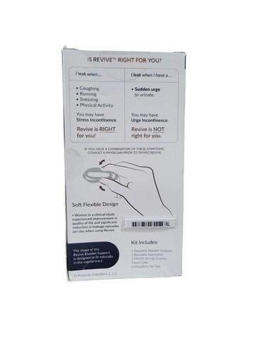 RéVive Reusable Bladder Support for Women, One Size for sale online | eBay