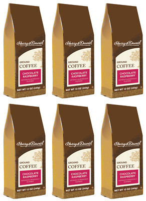 Harry & David, Chocolate Raspberry Ground Coffee, 6/12 oz bags | eBay