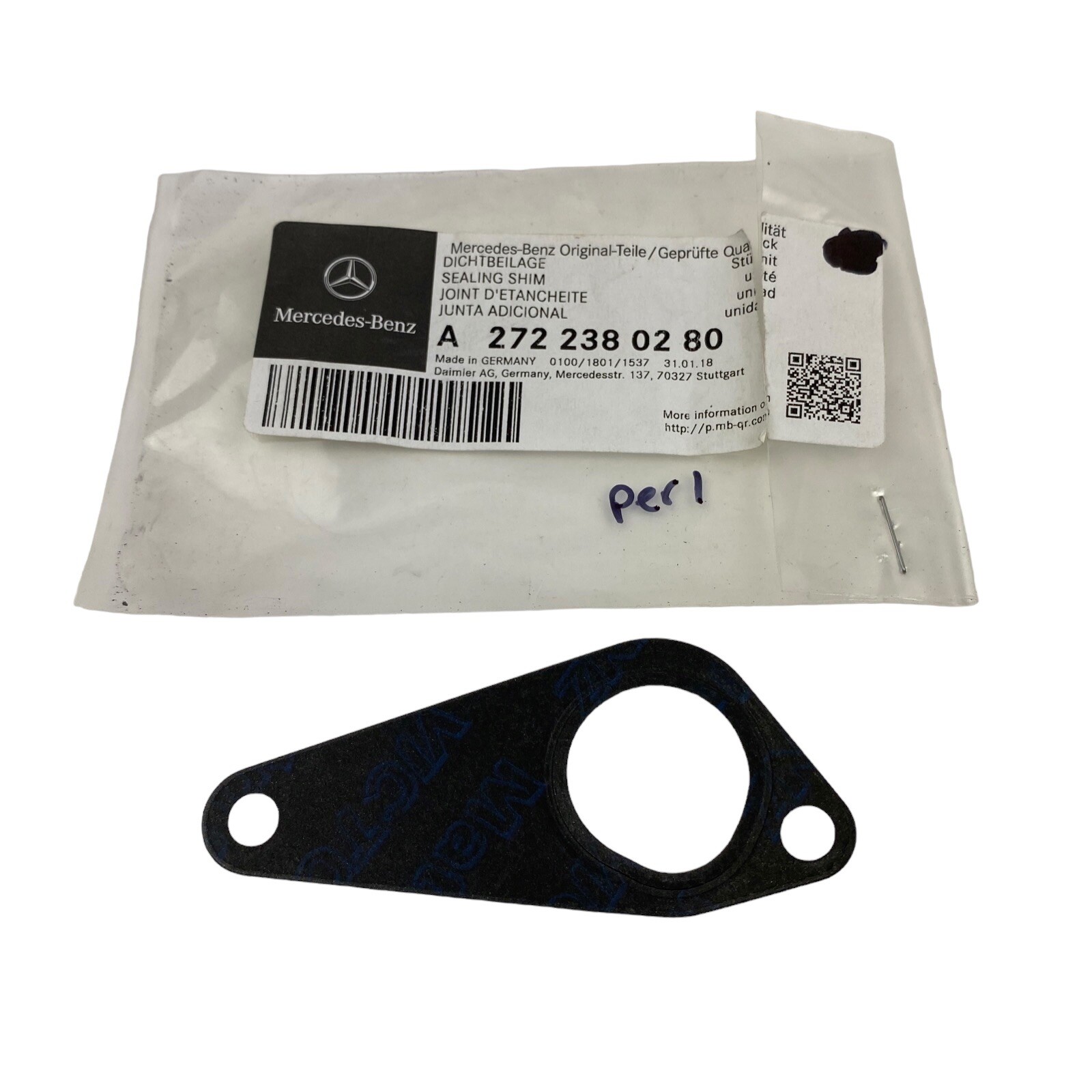 Genuine 2006-2021 Mercedes-Benz Air Pump Check Valve Gasket - Check ...