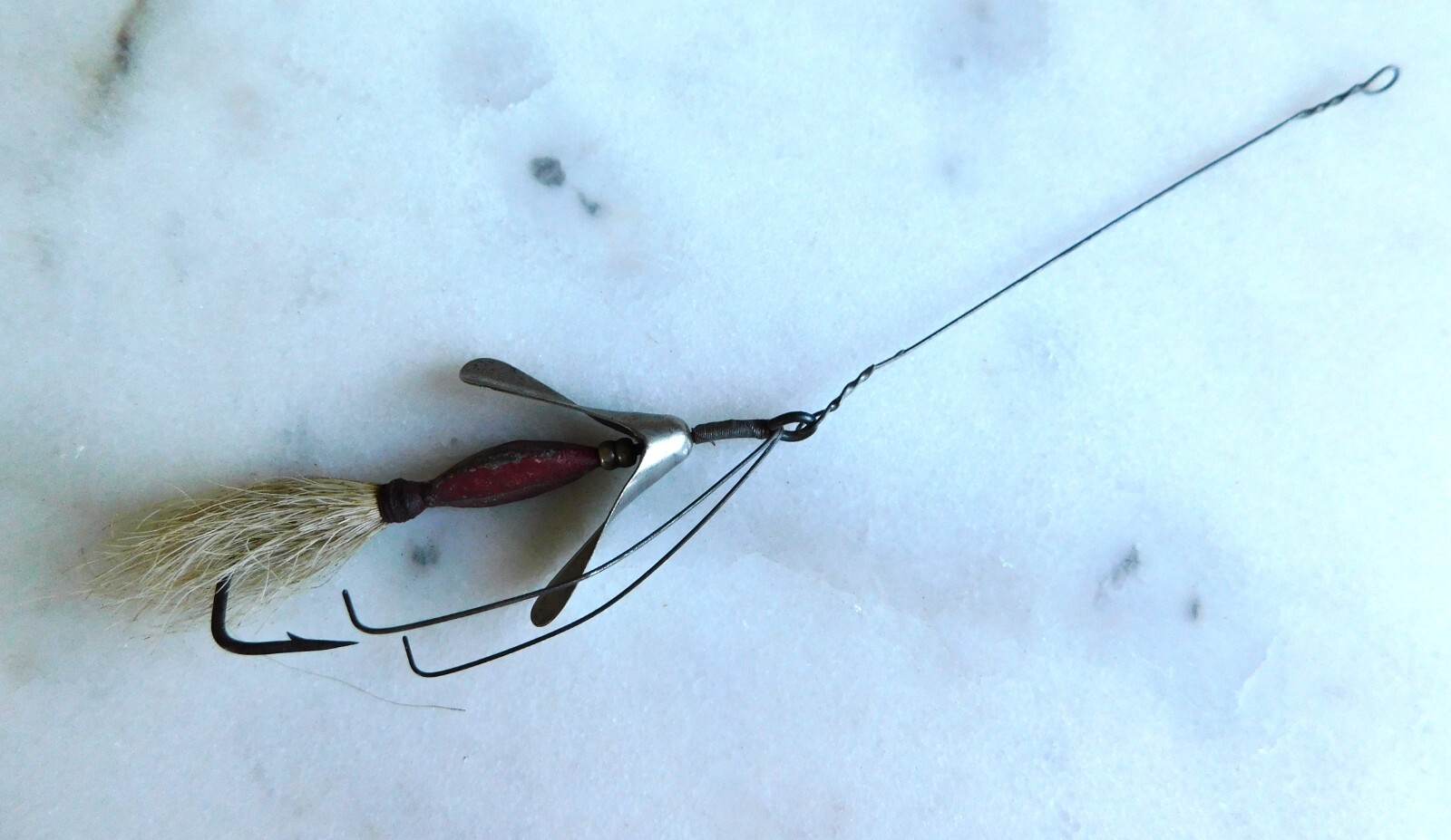 TWO Early South Bend Spinners Weedless Wordens Bucktail & Weedless ...