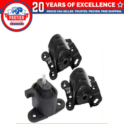 Engine Motor & Trans Mount Set for Chevrolet Astro 4.3L 2WD 94-05 3PCS ...