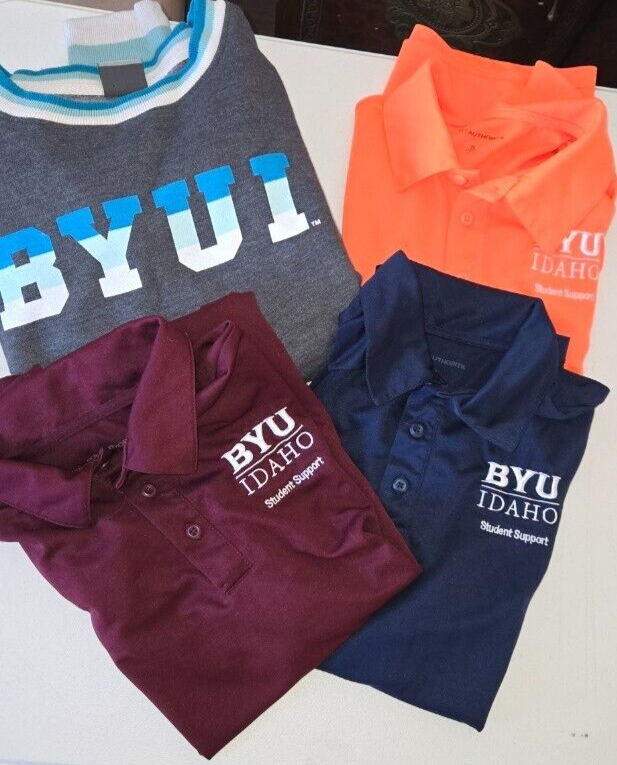 lot of BYU Idaho sweatshirt & 3 shirts | eBay