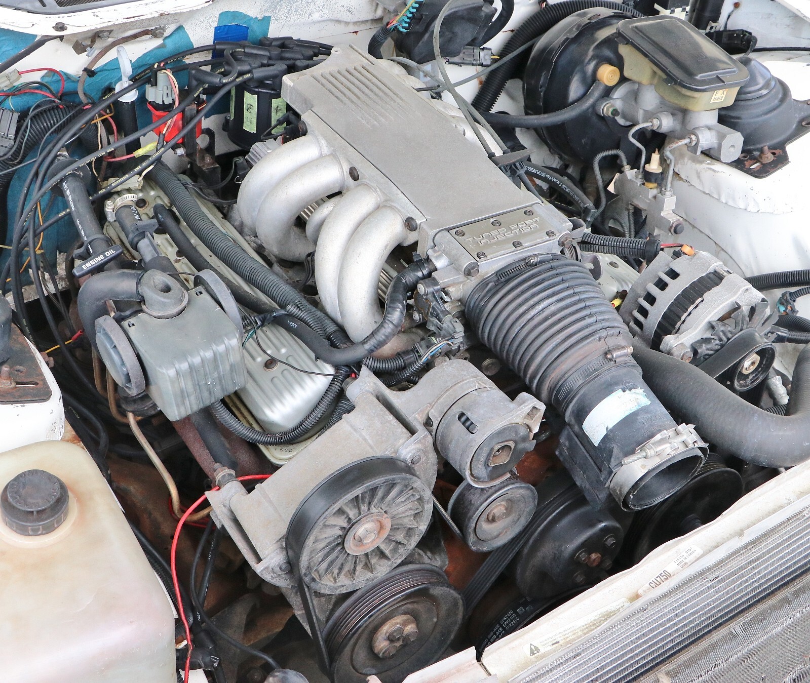 1989 Camaro 5.7L 350 TPI Engine Motor & 4-Speed 700R4 Auto Trans 109K ...