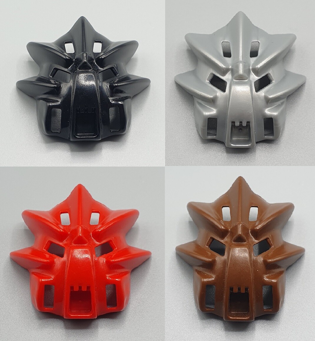 ️ LEGO Bionicle Kanohi Mask Miru Nuva 43614 brown red black pearl light ...