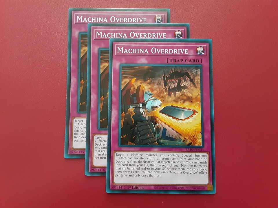 Yugioh Machina Deck 40 Cards Overdrive Fortress Citadel Budget ...