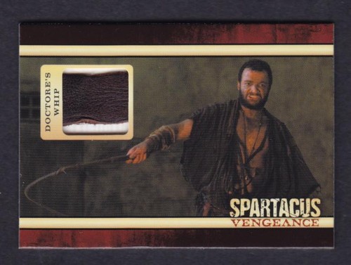 SPARTACUS VENGEANCE COSTUME / RELIC DOCTORE'S WHIP | eBay