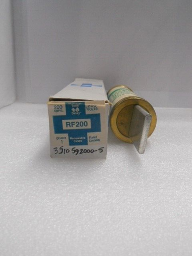 New Ferraz Shawmut RF200 Renewable Fuse REN 200 Amp 250 Volt NIB | eBay