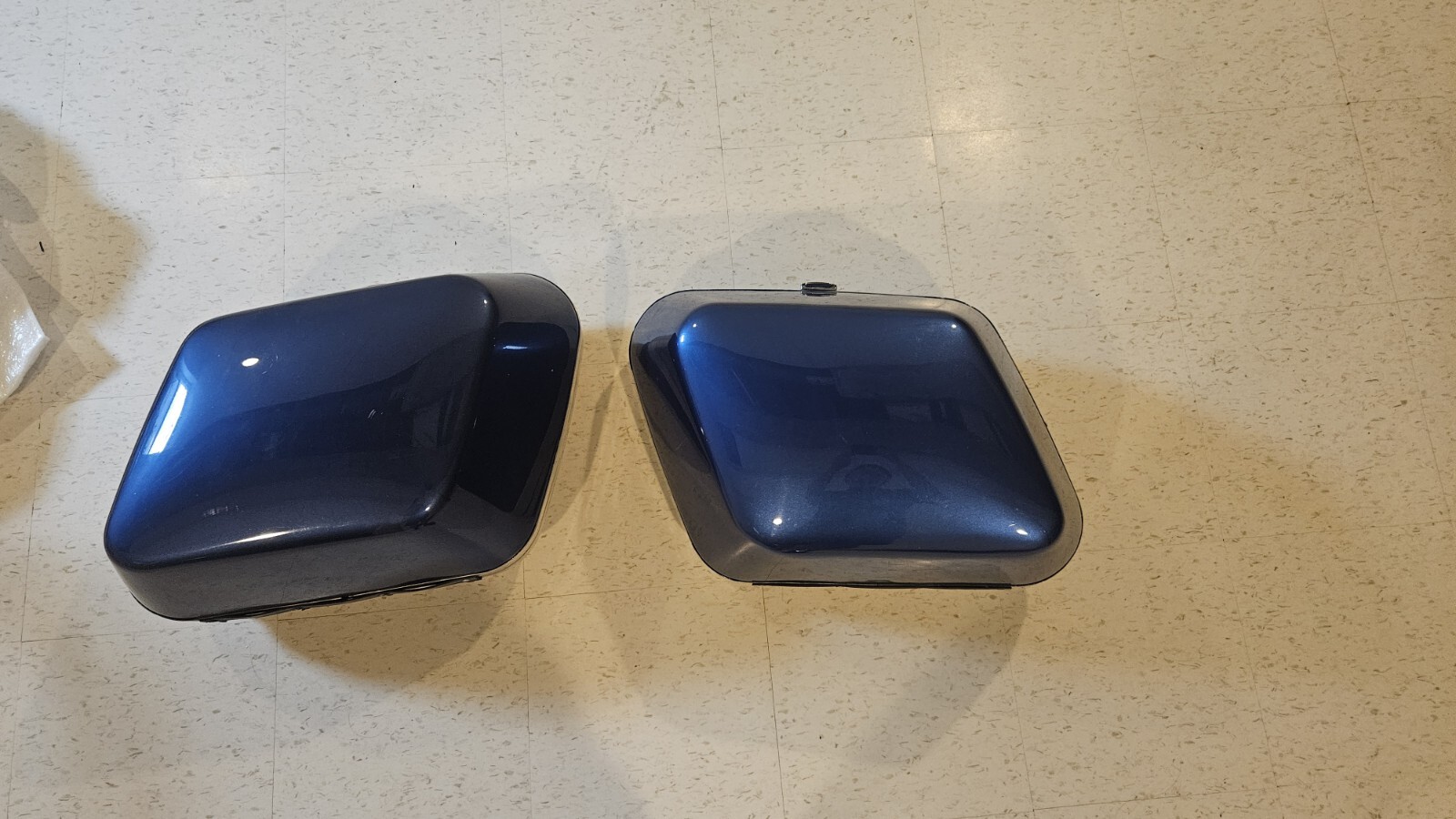 Harley FXR Touring clamshell saddlebags FXRT FXRP FXRD FXLR bags AS-IS ...