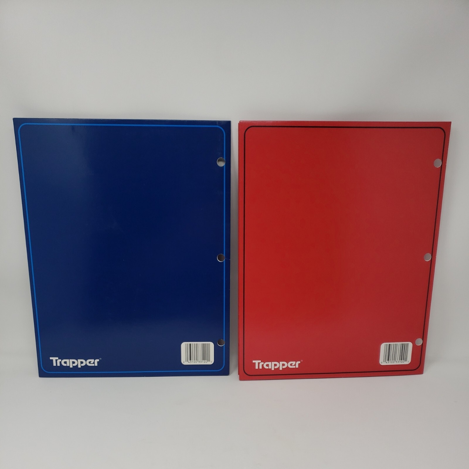 Vintage 90’s Mead Trapper Keeper Portfolio Folders lot of 2 Blue Red | eBay