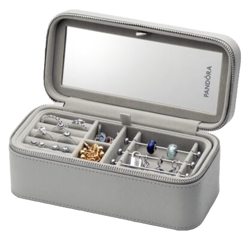 Authentic NEW BOX Pandora Grey Small Jewelry Box A012 | eBay