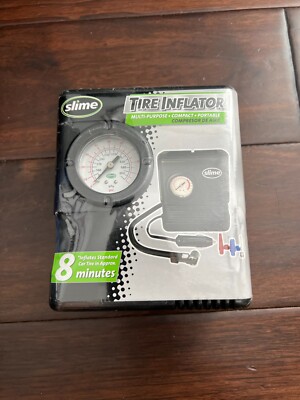 Slime COMP 02 12V Tire Inflator Portable Air Compressor NEW | eBay