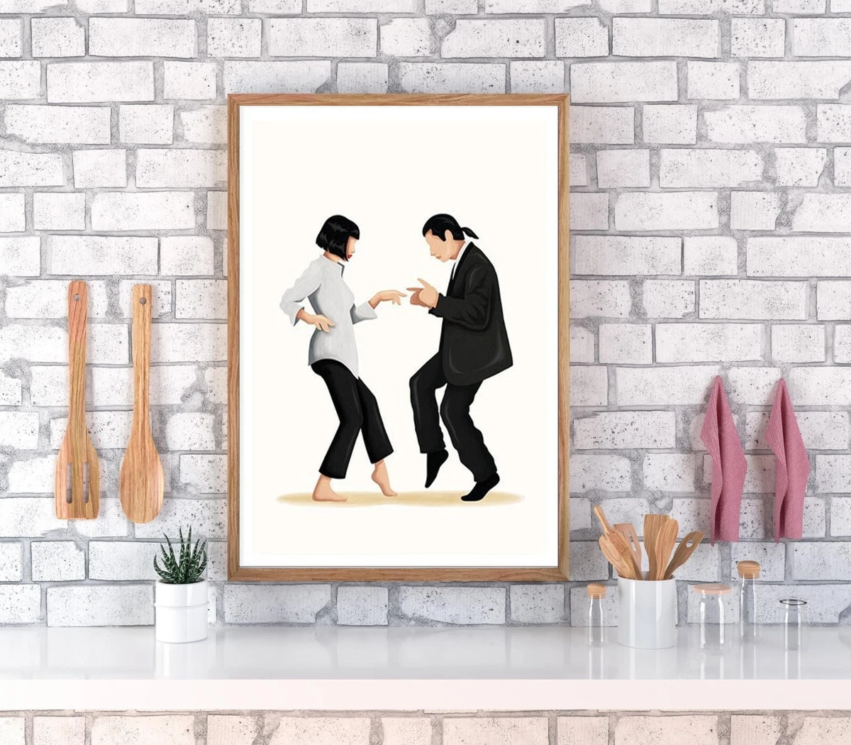 Pulp Fiction Dance Poster