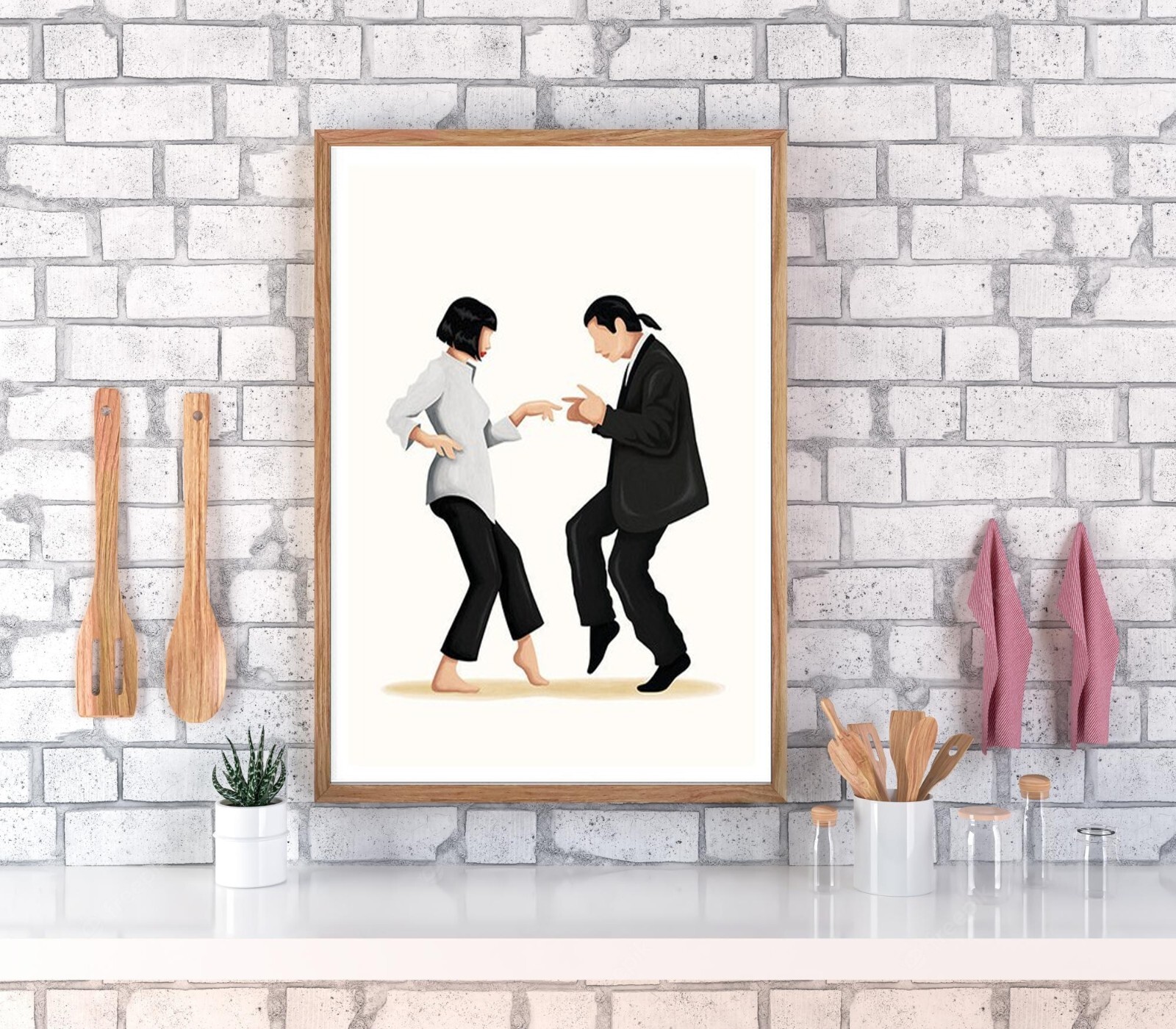 Pulp Fiction Dance Art