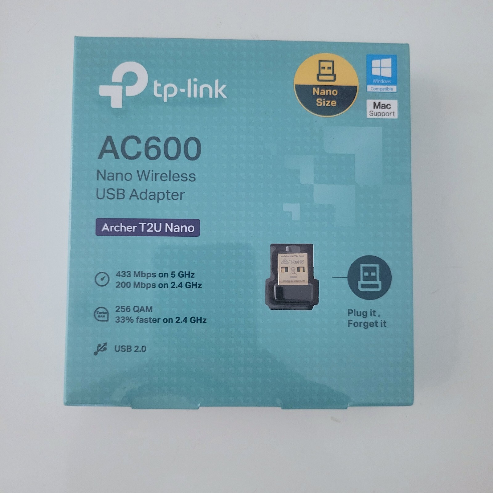 New TP Link AC600 Nano Wireless USB Adapter Archer T2U Nano USB 2.0 | eBay