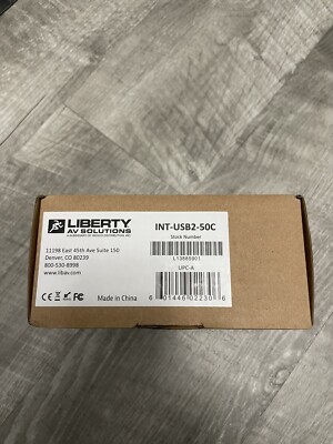 Liberty AV Solutions INT-USB2-50C USB Extender | eBay