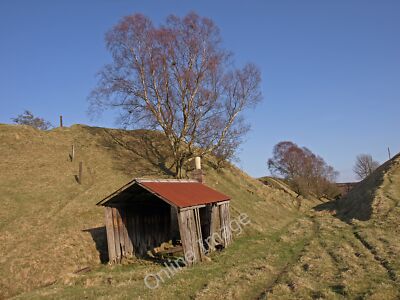Photo 12x8 Line-side Hut, Border Counties Railway line Greystead ...