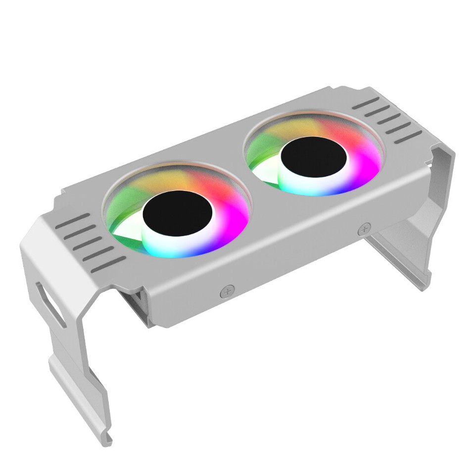 RAM Memory Cooler 1000-4500RPM RAM Radiator ARGB Sync Cooling Fan For ...