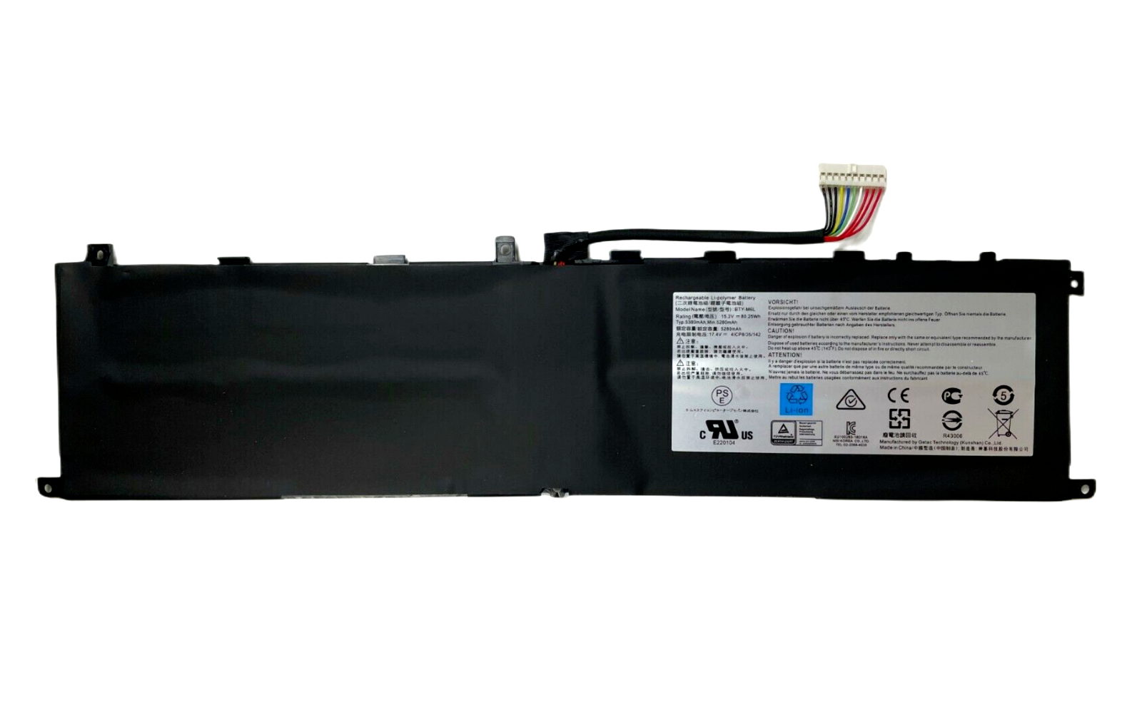 OEM - MSI STEALTH THIN GS65 MS-16Q2 9SF 9SE-498TH 8SF 8SF-035ES Battery ...